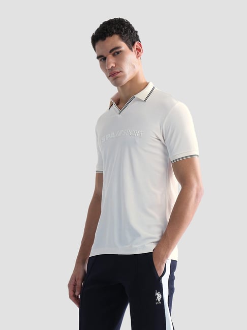 U.S. Polo Assn. T-shirts & Polos for Men in white