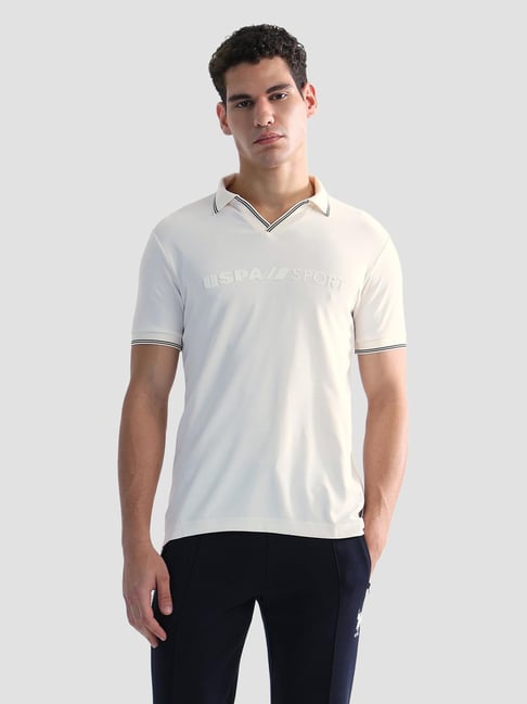 white T-shirts & Polos by U.S. Polo Assn. for Men