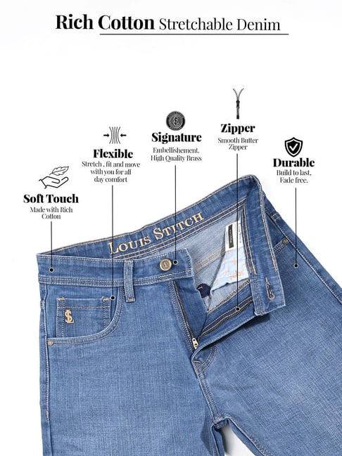 Blue Jeans by Louis Stitch for Men