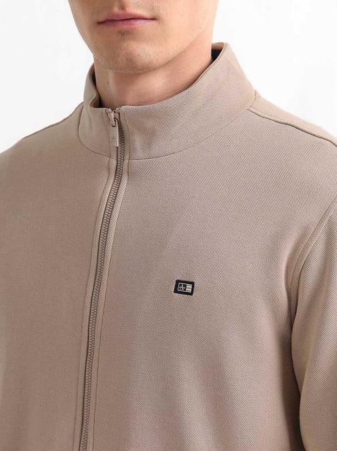 Beige Sweatshirts by Arrow Sport for Men