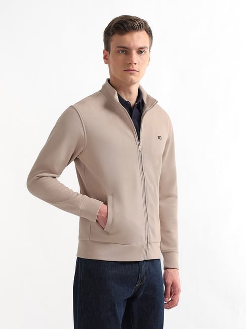 Sweatshirts by Arrow Sport in Beige for Men