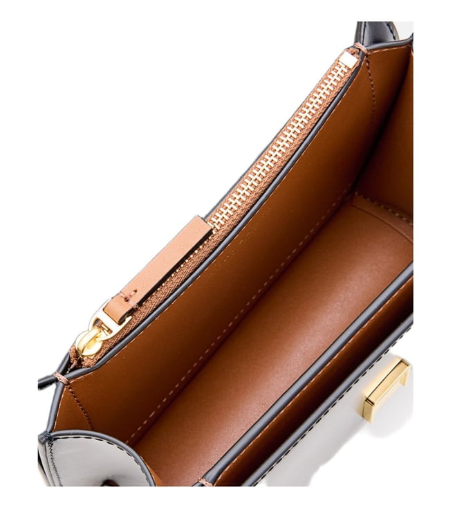 TORY BURCH Black Eleanor Small Shoulder Bag