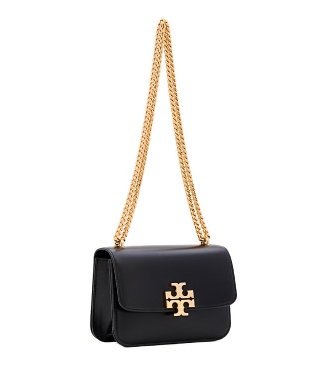 TORY BURCH Black Eleanor Small Shoulder Bag