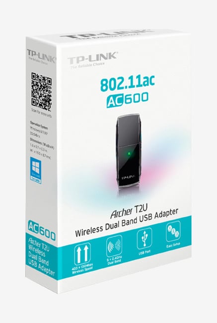 Buy TP-Link Archer T2U AC600 600Mbps Wireless Router (Black) online at ...