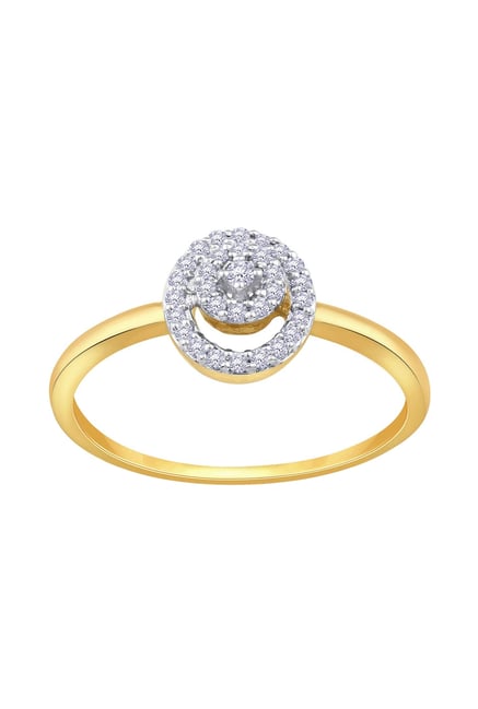 Buy Malabar Gold and Diamonds 18 kt Gold & Diamond Ring Online At Best ...