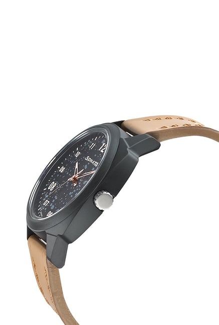 Buy Sonata 77086PL01 Volt Analog Watch for Men at Best Price @ Tata CLiQ