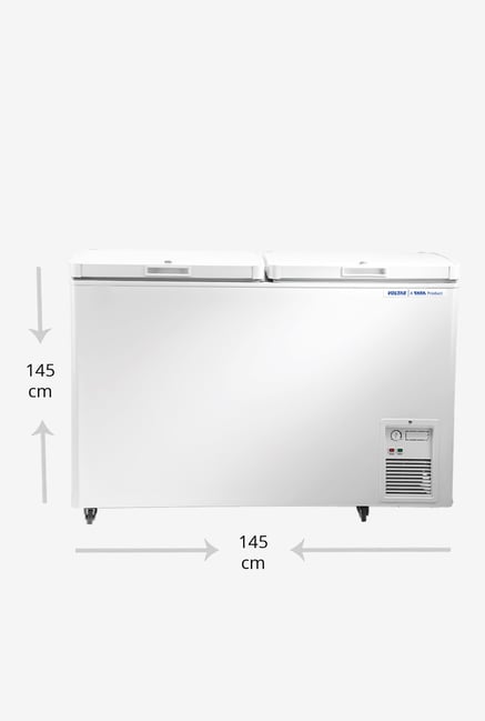 Voltas 405 L Hard Top Double Door Horizontal Deep Freezer (Classic ...