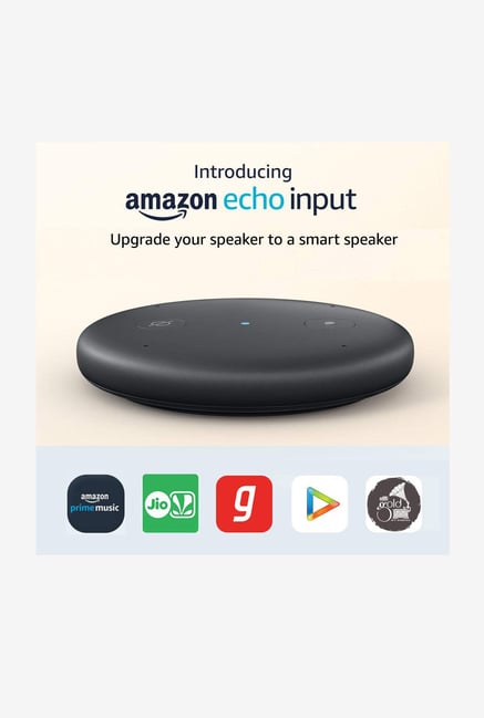Buy Amazon Echo Input (1st Gen) 5W Bluetooth Speaker (Black) Online At Best Price @ Tata CLiQ