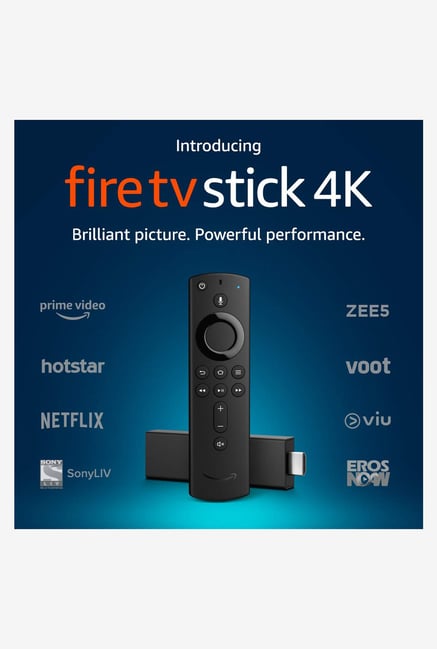 Buy Amazon Fire TV Stick 4K with All New Alexa Voice Remote (Black ...