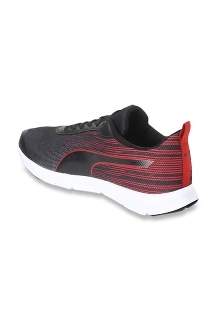 Buy Puma Brisk FR IDP Black & Ribbon Red Running Shoes for Men at Best ...
