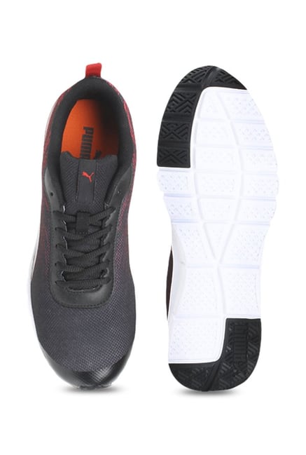 Buy Puma Brisk FR IDP Black & Ribbon Red Running Shoes for Men at Best ...