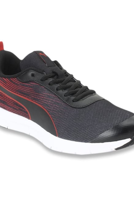 Buy Puma Brisk FR IDP Black & Ribbon Red Running Shoes for Men at Best Price @ Tata CLiQ