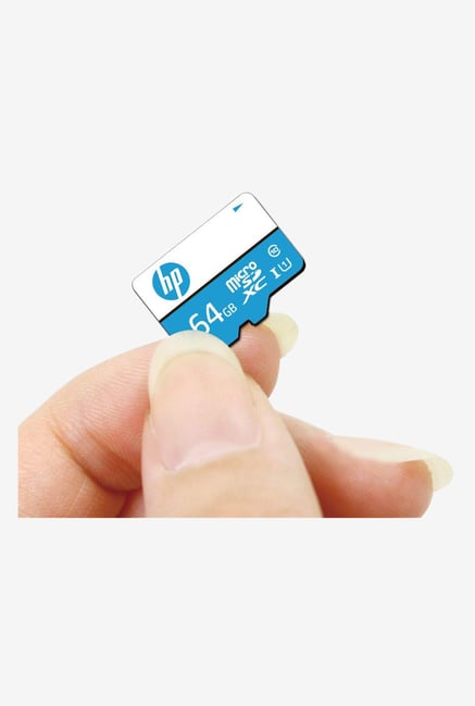Buy HP MSDCWAU1 64GB Class 10 MicroSD Memory Card with Adapter Online ...