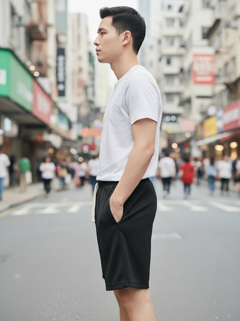 Shorts by Mack Jonney in Black for Men