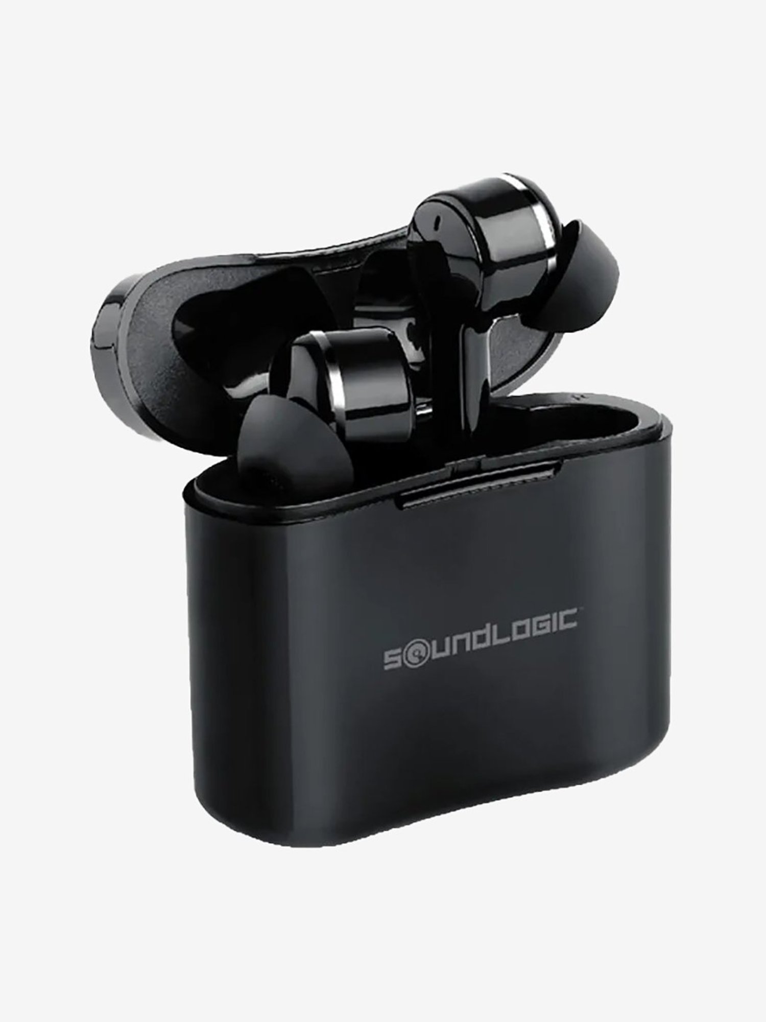Soundlogic True Beats TWS Earbuds (TWE002, Black)-Soundlogic ...
