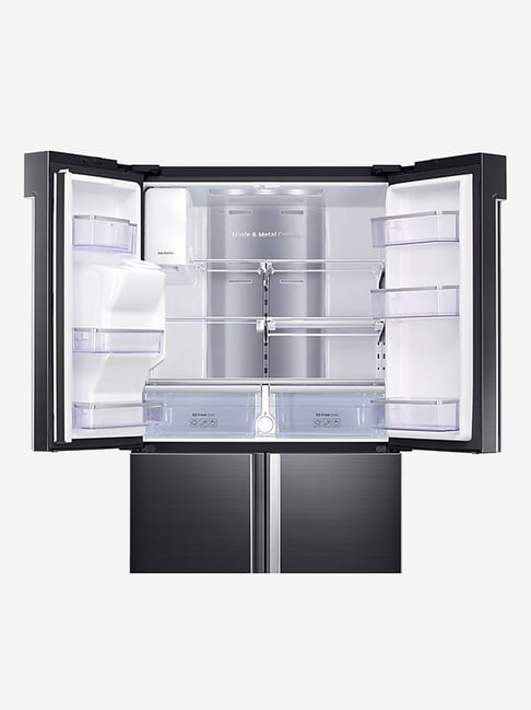 Samsung 810 L Inverter Frost Free Side by Side Refrigerator (Black ...