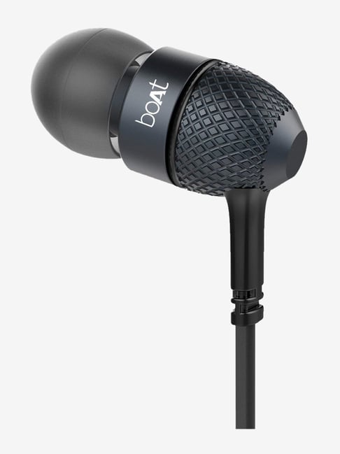 Buy Boat BassHeads 228 Wired Earphones with Mic (Black) Online At Best ...