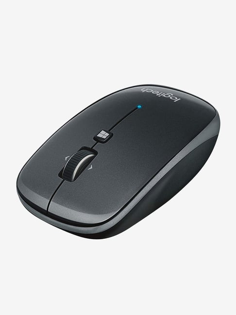 Buy Logitech M557 910-003960 Wireless Optical Mouse (Dark Grey) Online ...