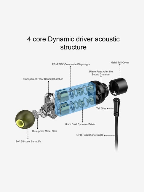 Red Lemon D100 Dhoom Pro Bluetooth Wireless In Ear Headphone with Mic ...