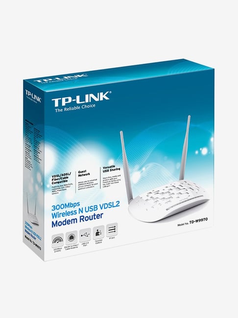 Buy TP-Link TD-W9970 Wireless N USB Modem Router (White) Online At Best ...