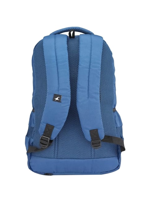 Buy Fastrack 34.4 Ltrs Blue & Grey Large Backpack For Men At Best Price ...