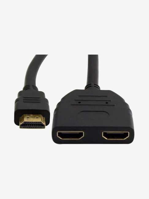 Buy Cables Master HDMI Male to Dual HDMI Female Adapter (Black) Online ...