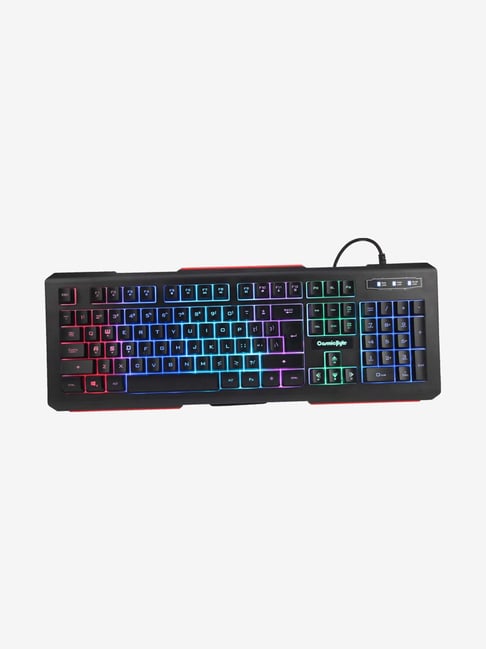 Buy Cosmic Byte 1.6m Wired RGB Gaming Keyboard (CB-GK-02 Corona, Black ...