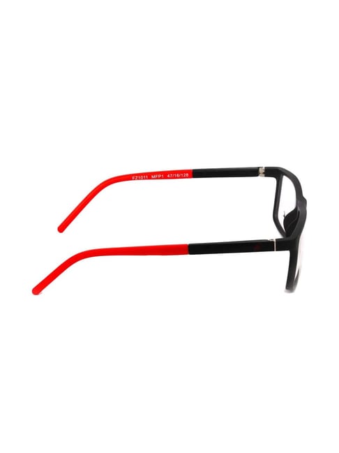 Buy Fastrack FZ1011MFP1 Black Full Frame Rectangular Frame For Men At ...