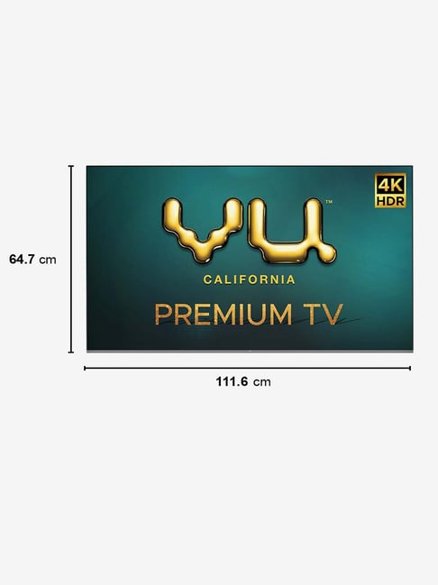 Buy Vu 126 cm (50 Inches) Android Smart Ultra HD 4K LED TV Premium 50PM ...