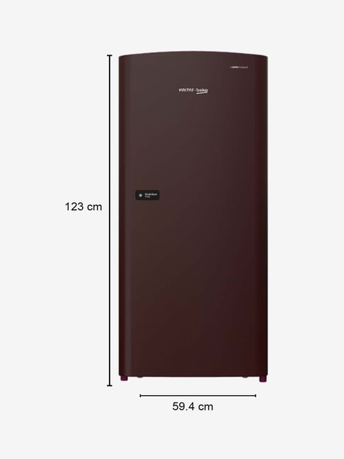 Buy Voltas Beko 195L 2 Star (2020) Direct Cool Single Door Refrigerator ...