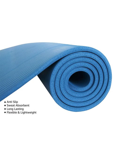 Nivia Blue Yoga Mat (10 mm)