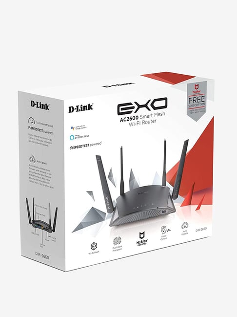 D-Link AC2600 Wi-Fi router uses McAfee AI to fight threats - IT基礎