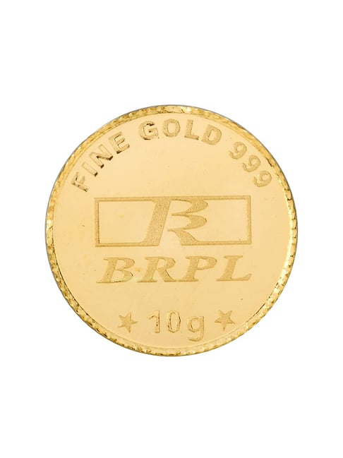 Buy Bangalore Refinery 24k (999) 10gm Gold Coin Online At Best Price ...