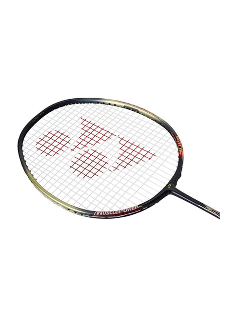 Buy Yonex Muscle Power 55 Black Badminton Racquet with Cover with Full ...