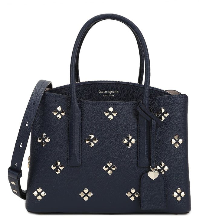 Buy Kate Spade Blazer Blue Margaux Spade Stud Logo Satchel for Women ...