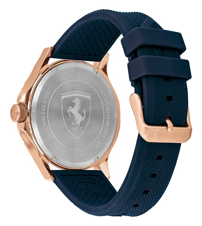 Buy Ferrari SF Basics 0830671 Blue Dial Watch for Men Online @ Tata ...