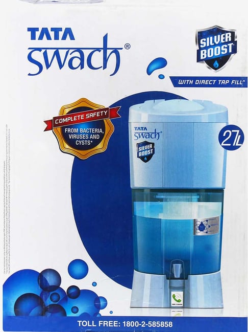Buy Tata Swach Silver Boost 27 L Water Purifier (Blue) online at best ...