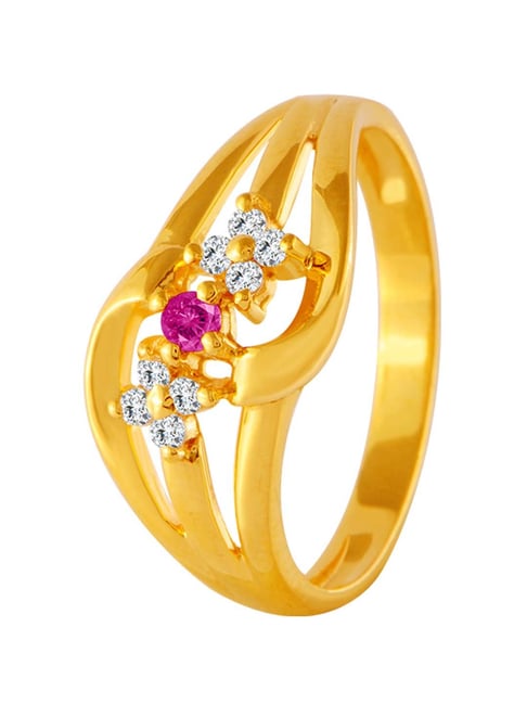 Buy P.C. Chandra Jewellers 22 kt Gold Ring Online At Best Price Tata CLiQ