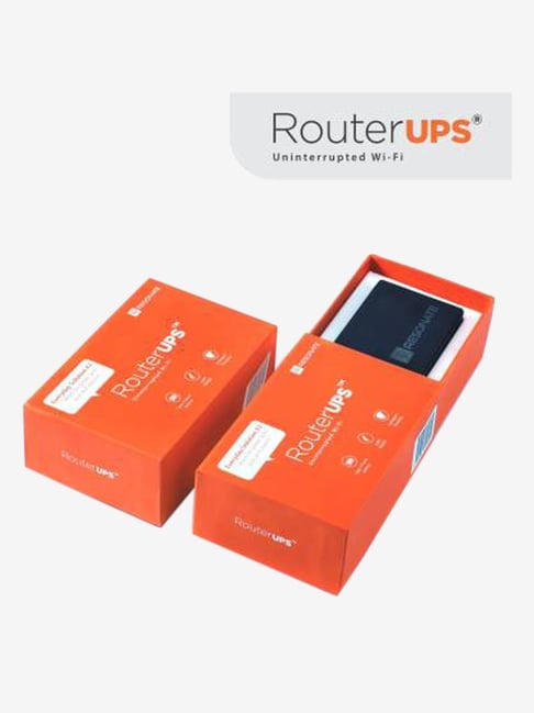 Resonate RouterUPS CRU9V Power Backup For Wi-Fi Router (Black) from ...