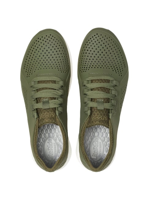 Buy Crocs Lite Ride Army Green Casual Shoes for Men at Best Price ...