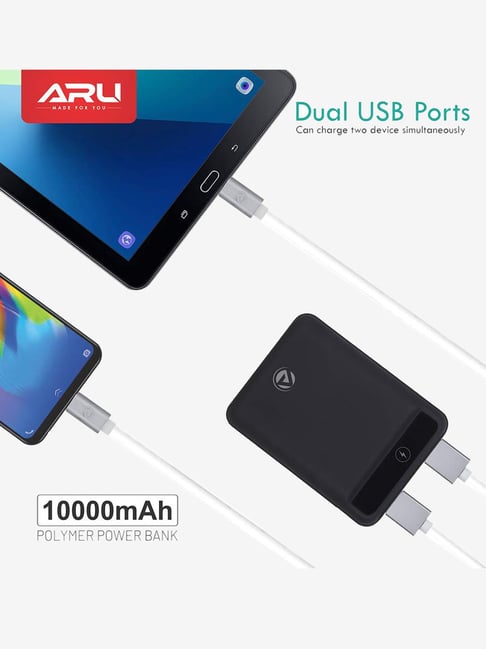 ARU APB-1010 10000mAh Power Bank (Black) from ARU at best prices on ...