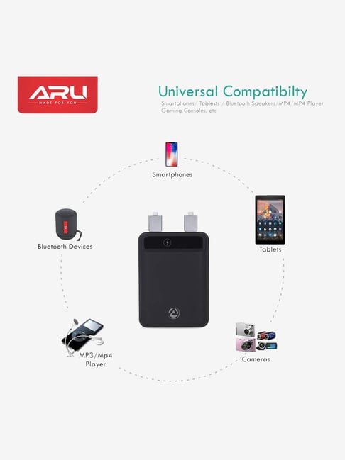 ARU APB-1010 10000mAh Power Bank (Black) from ARU at best prices on ...