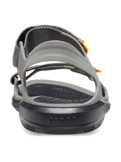 Crocs gray croslite floater sandals store