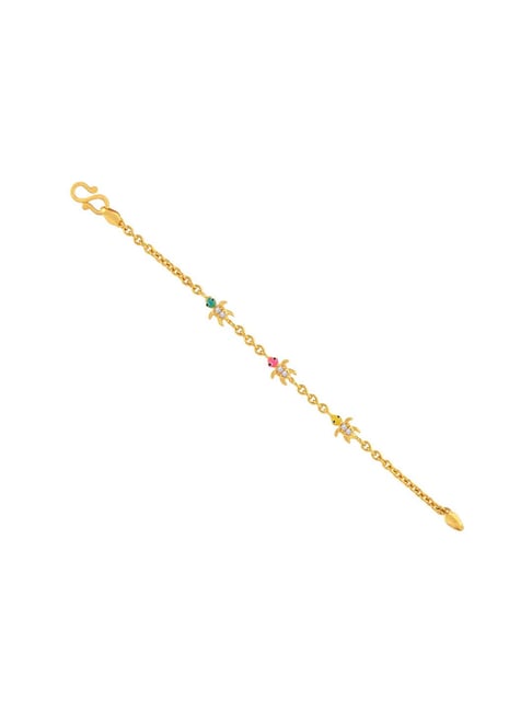 Buy Malabar Gold and Diamonds 22 kt Gold Bracelet for Kids Online At ...
