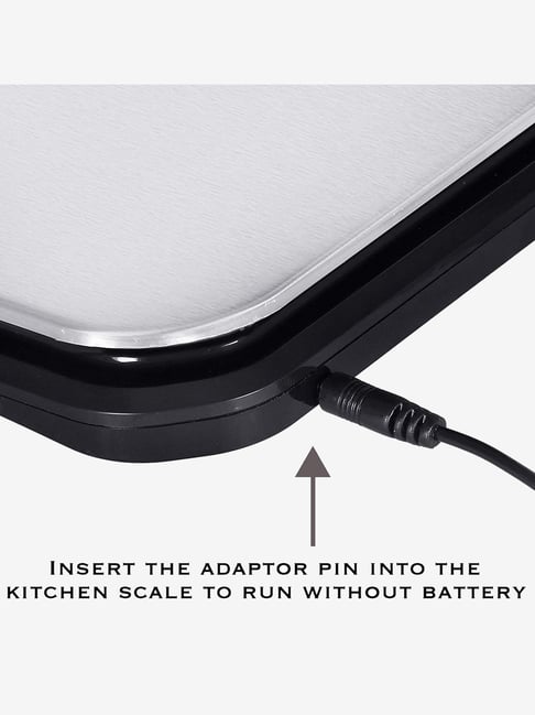 Buy MCP Stainless Steel Digital Kitchen Weighing Machine (Black) Online ...