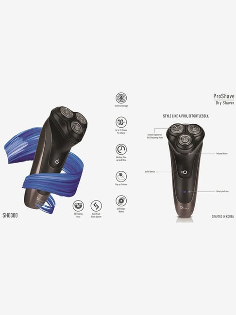 Buy Syska SH0300 Cordless Shaver for Men (Black) Online At Best Price ...