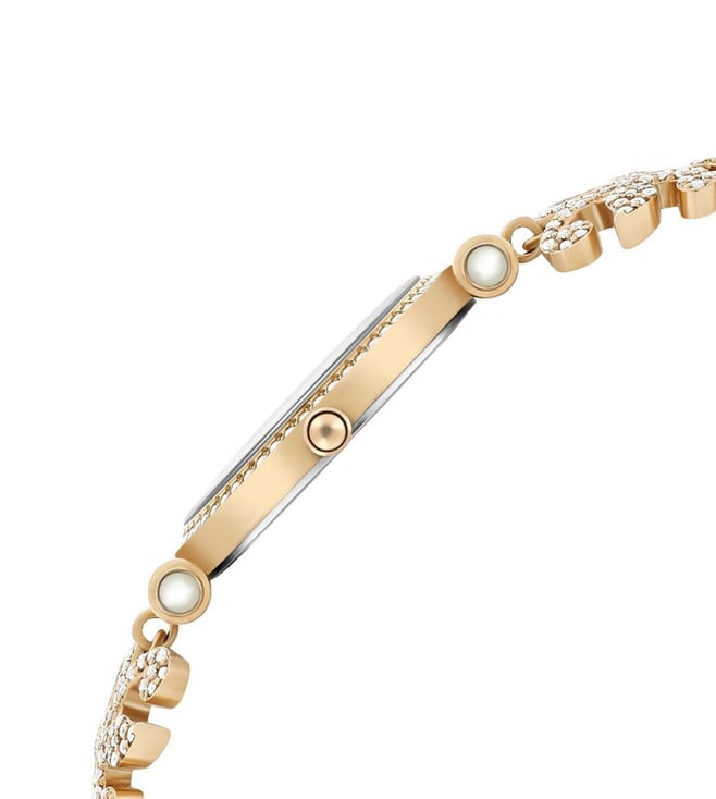 Buy Nebula Watches 5524DM02 18KT Solid Gold Analog Watch for Women ...
