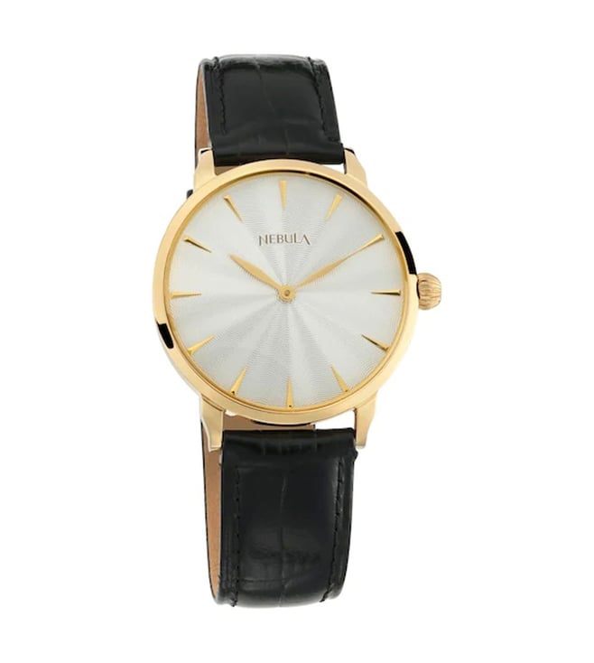 Buy Nebula Watches 5061DL01 18KT Solid Gold Analog Watch for Men for ...
