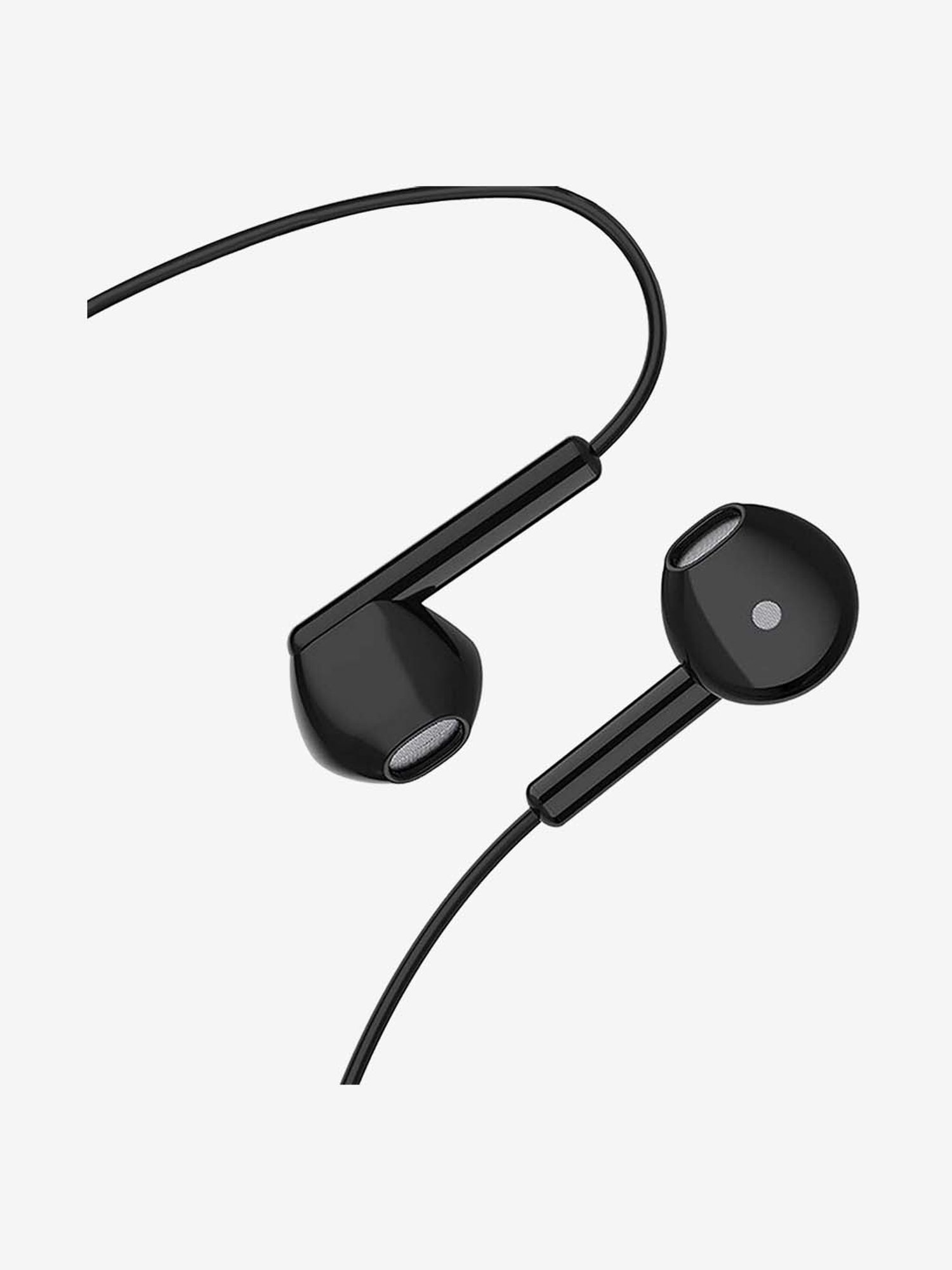 Pebble Play Wired Earphone with Microphone (Black)