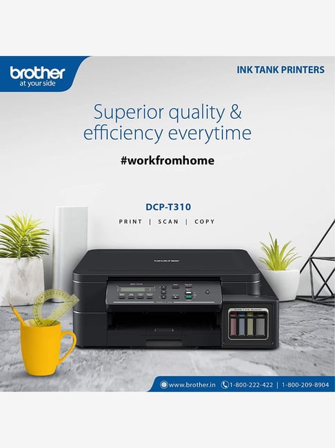 Buy Brother DCP-T310 Multi-Function Inkjet Printer (Black) Online at ...